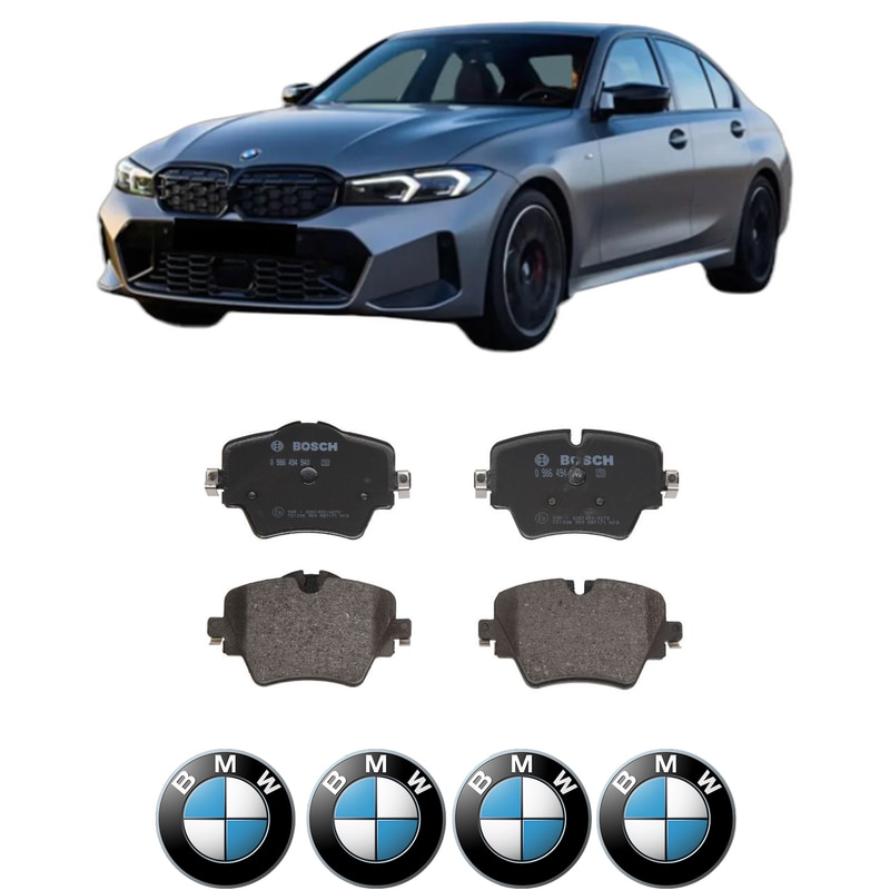 Set placute frana Fata BMW Seria 3 (G20, G80, G28) 320 d xDrive din ...