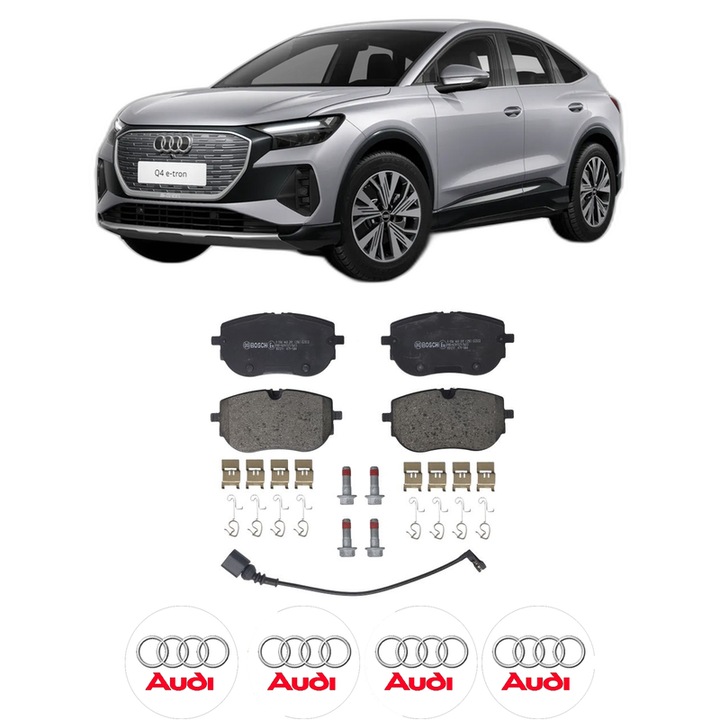 Set placute frana Fata AUDI Q4 E-TRON Sportback (F4N) 35 din 2021, KW ...