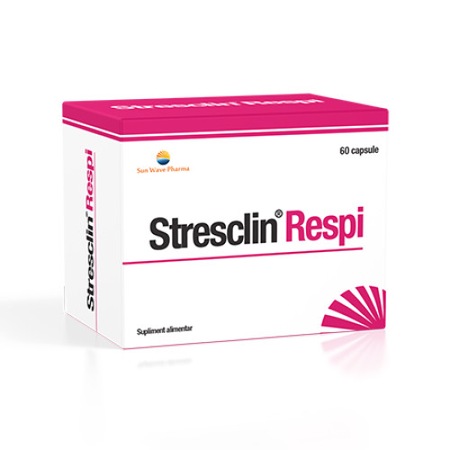 Stresclin Respi 60 capsule - Sun Wave Pharma - eMAG.ro