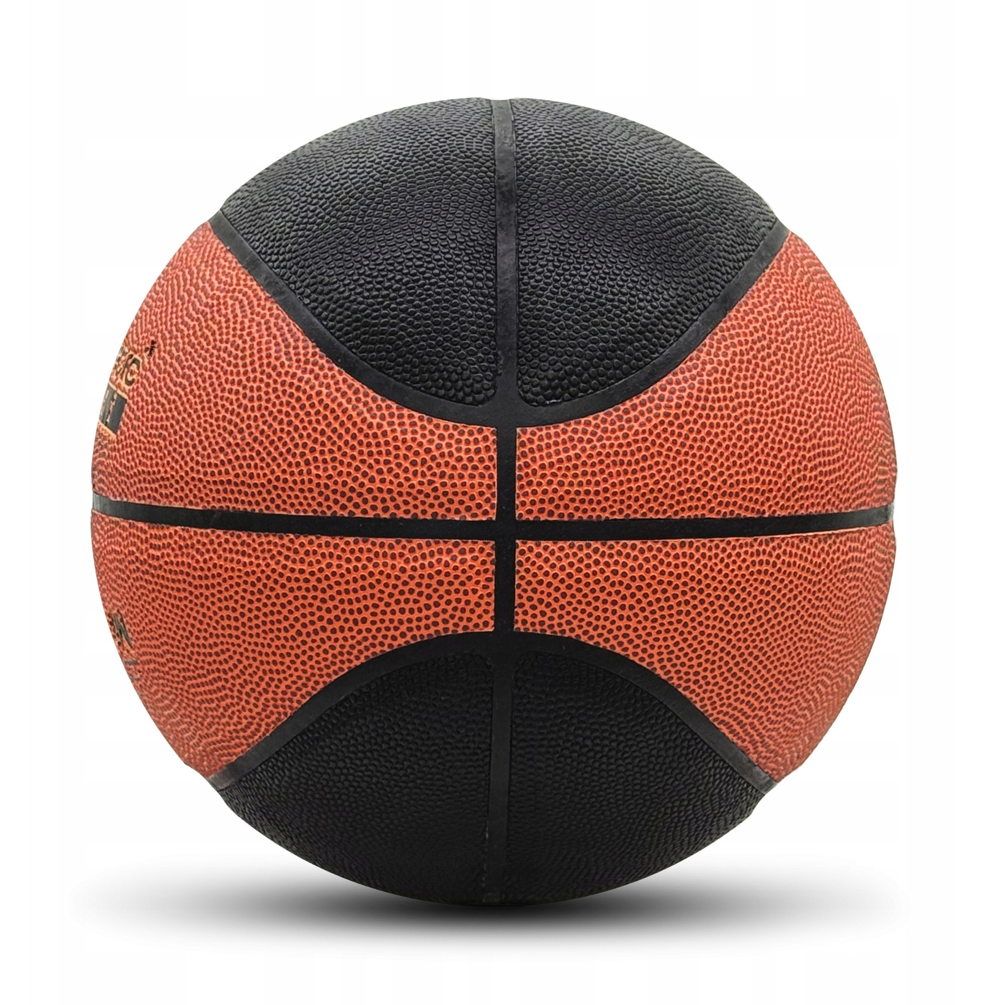 Minge de baschet Majestic Sport TurnOn, 8 panouri, compozit, portocalie ...