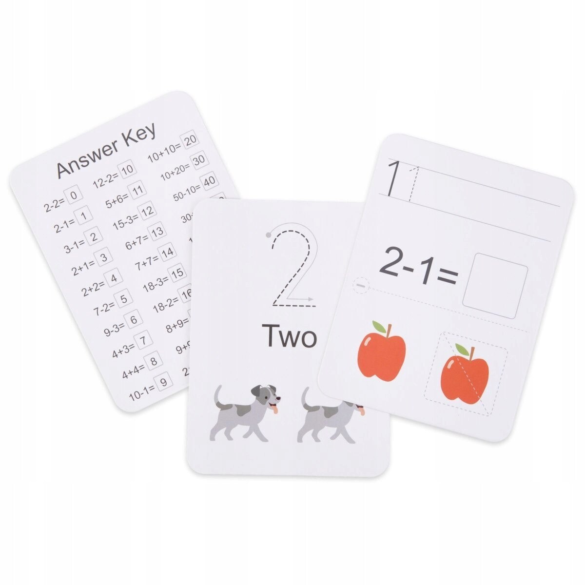 Set de 52 carti Educationale pentru Invatarea Scrisului, Mamabrum ...