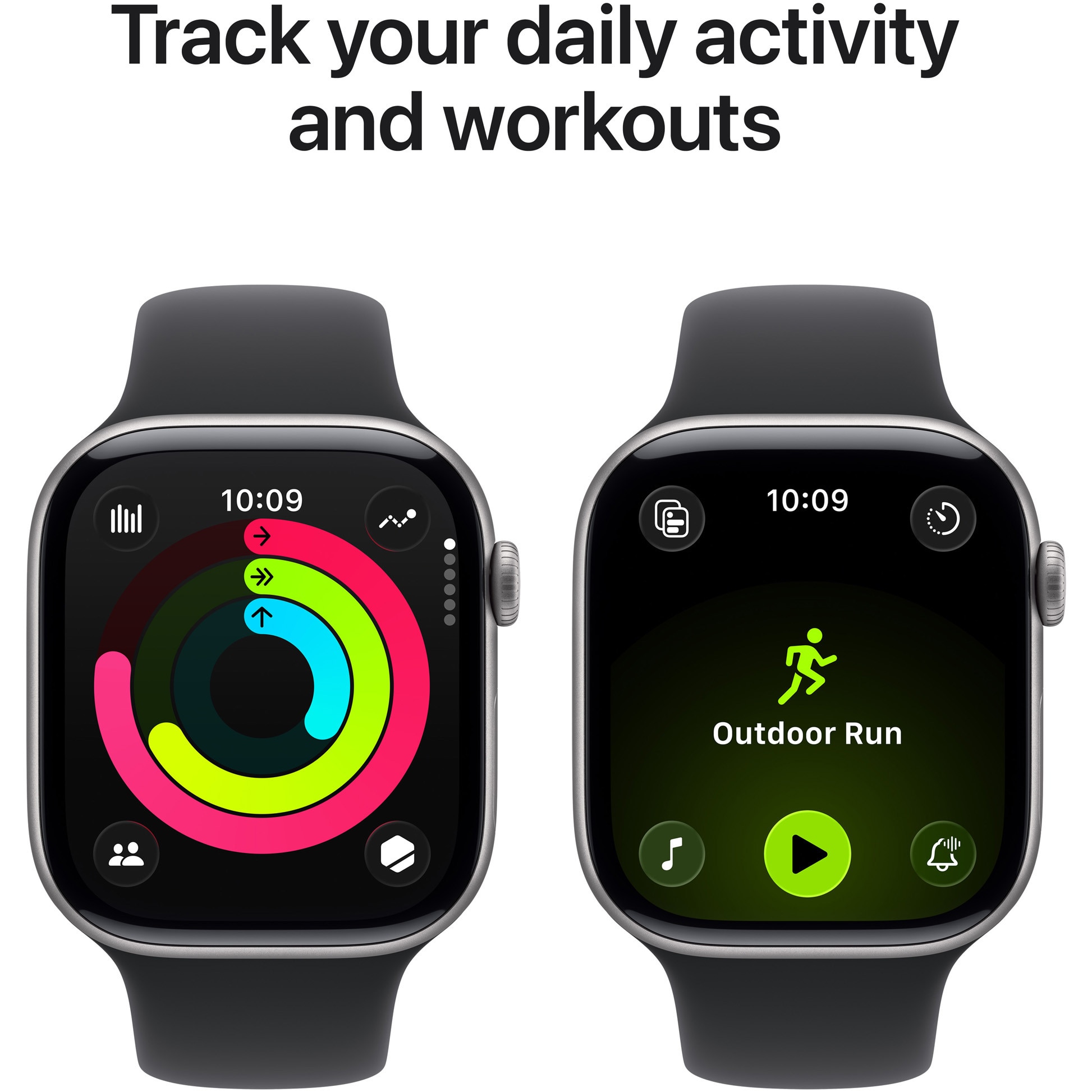Apple Watch 11 GPS + Cellular, Carcasa Space Grey Aluminium 46mm, Black ...