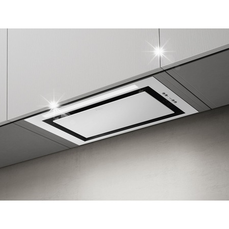 Hota subtire Elica, model Lane, 650 m3/h, alb, 72 cm, cu iluminare LED ...