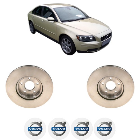 Set 2 discuri frana Fata VOLVO S40 II (544) din 2010-2012, KW 110 CP ...