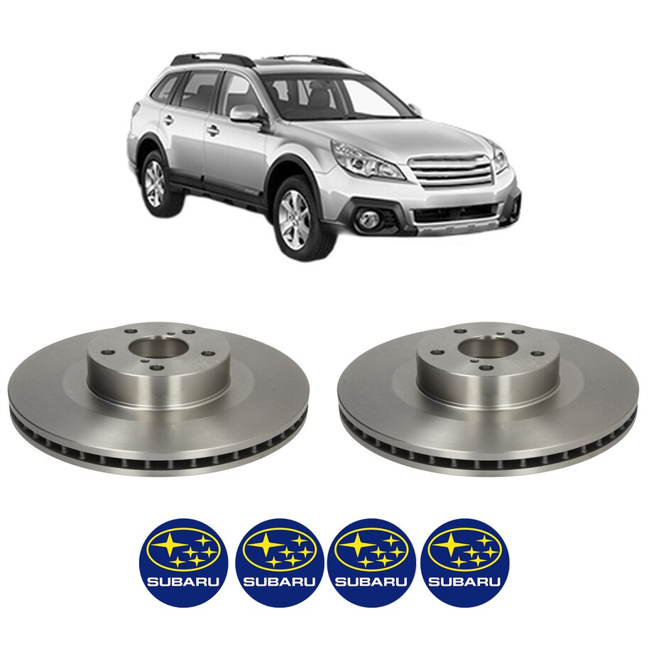 Set 2 discuri frana Fata SUBARU OUTBACK (BR) din 2014, KW 130 CP 177 ...