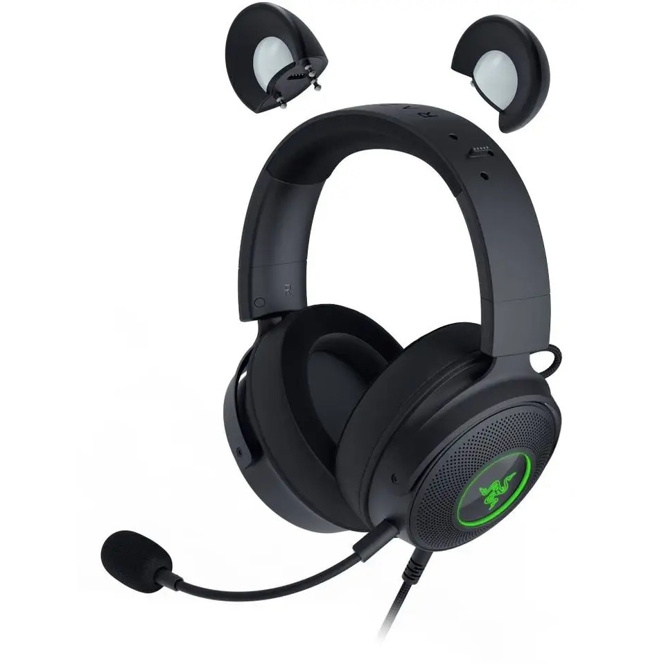 Casti PC Razer Kraken Kitty V2 Pro, 7.1, negru, pentru gaming - eMAG.bg