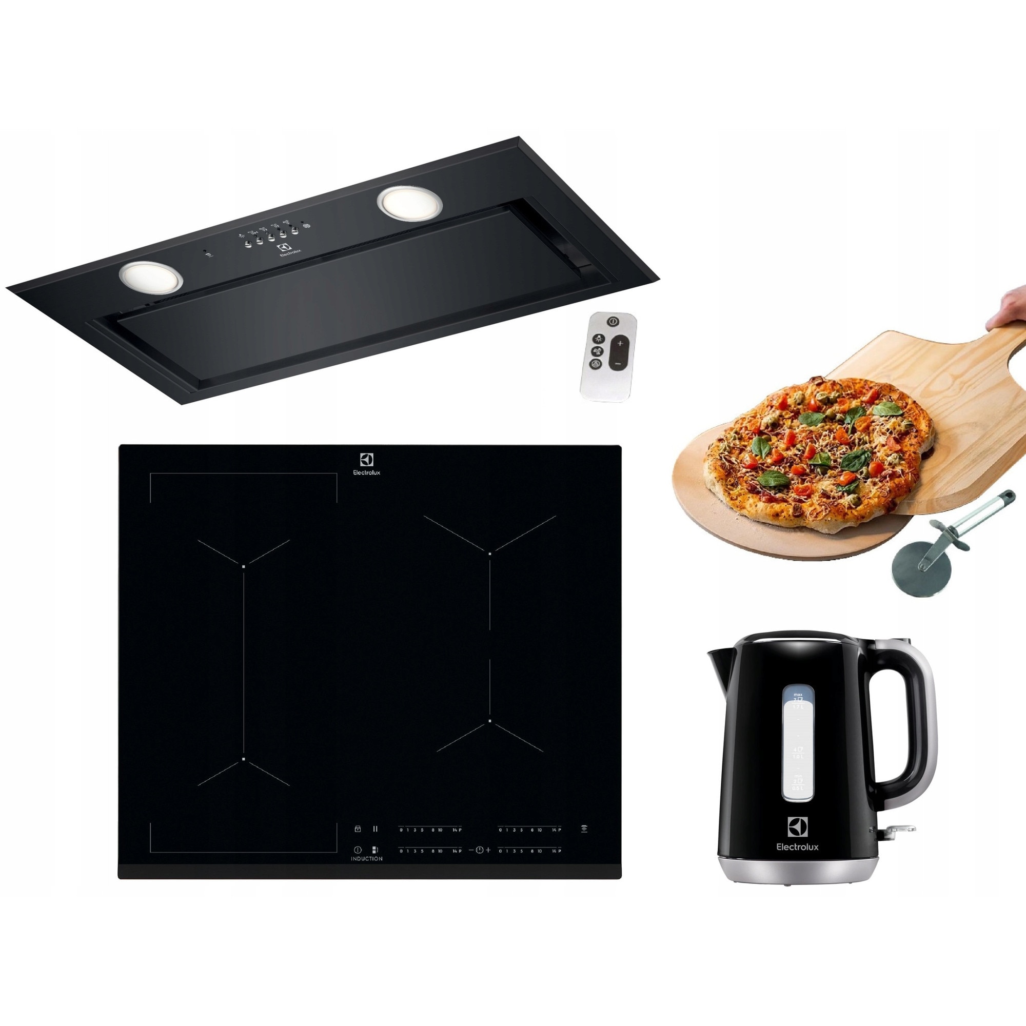 Hota Electrolux LFG716R, 580 m3/h, 67 dB, cu functie Hob2Hood ...