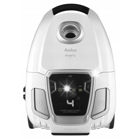 Aspirator traditional Amica VM 7011, 700W, alb, cu perie pentru parchet ...
