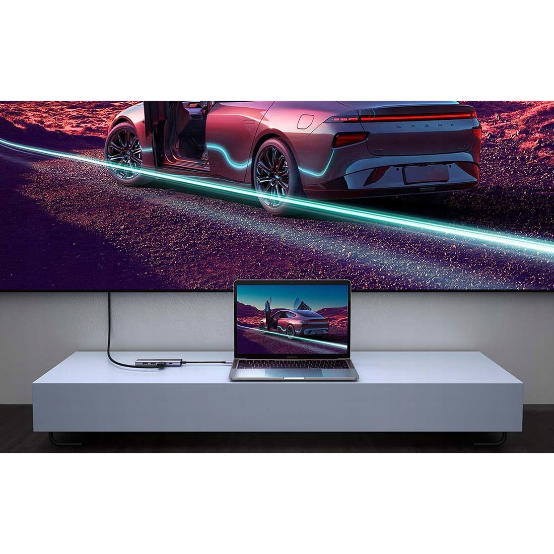 Hub USB-C UGREEN 5w1, 2x USB 3.0, HDMI 4K, cititor TF/SD, 100W ...