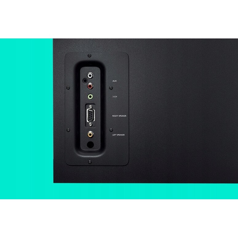 Set boxe 2.1 Logitech Z-623, 200W, negru, 3 boxe - eMAG.ro