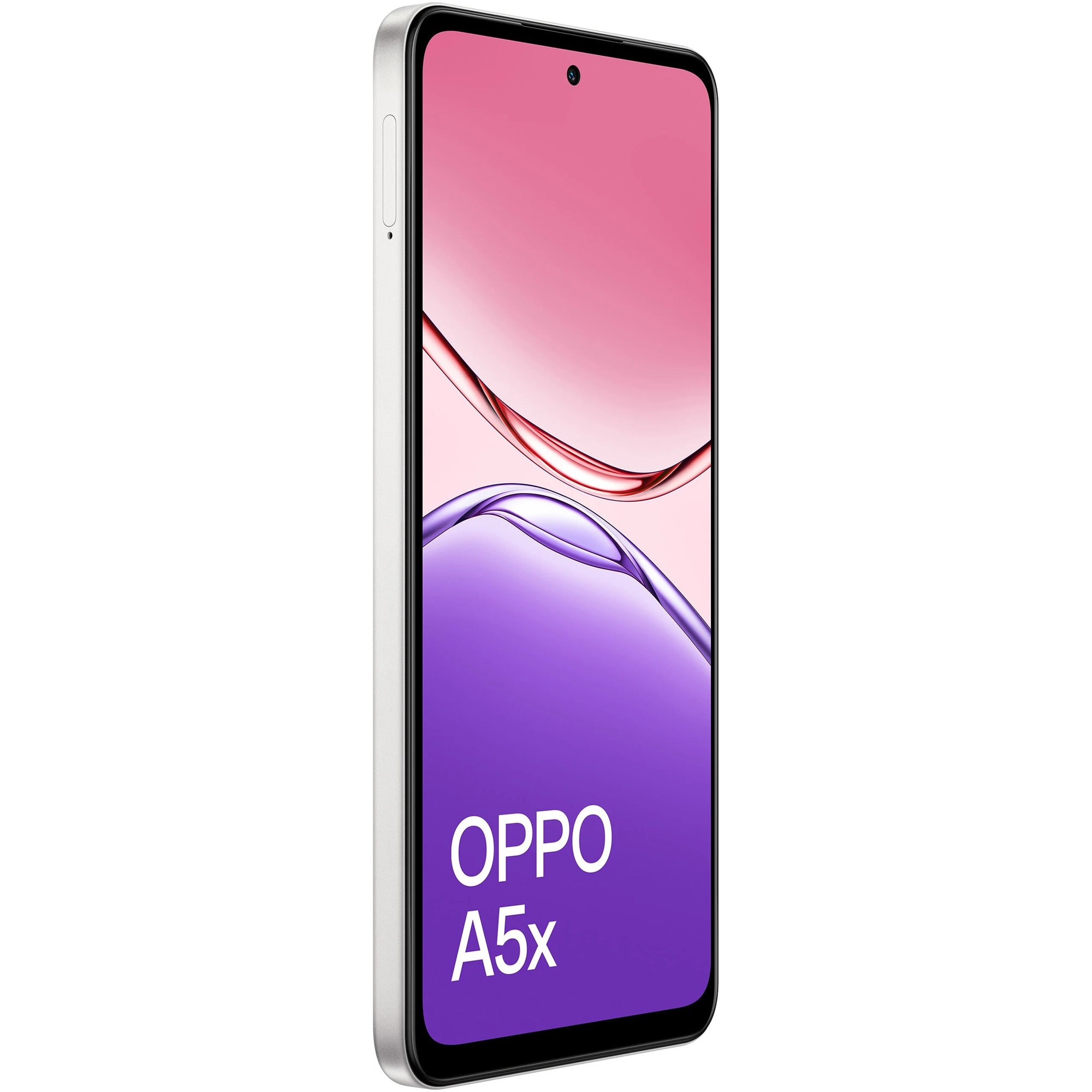 Мобилен телефон OPPO A5x, 4GB RAM, 128GB, Laser White - eMAG.bg