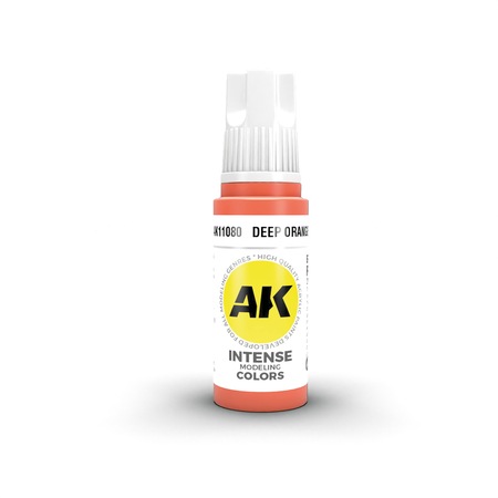 Vopsea AK11080 Deep Orange 3Gen Acrylics, AK Interactive, 17 ml - eMAG.ro