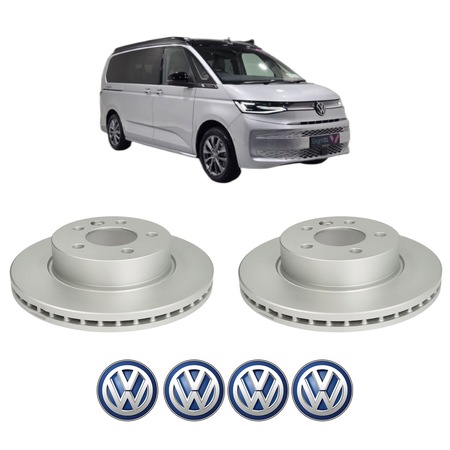 Set 2 discuri frana Fata Volkswagen CALIFORNIA T7 Camper (STC) din 2024 ...