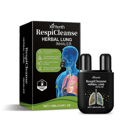 Inhalator nazal, 1.8ml, ulei esential, negru - eMAG.ro
