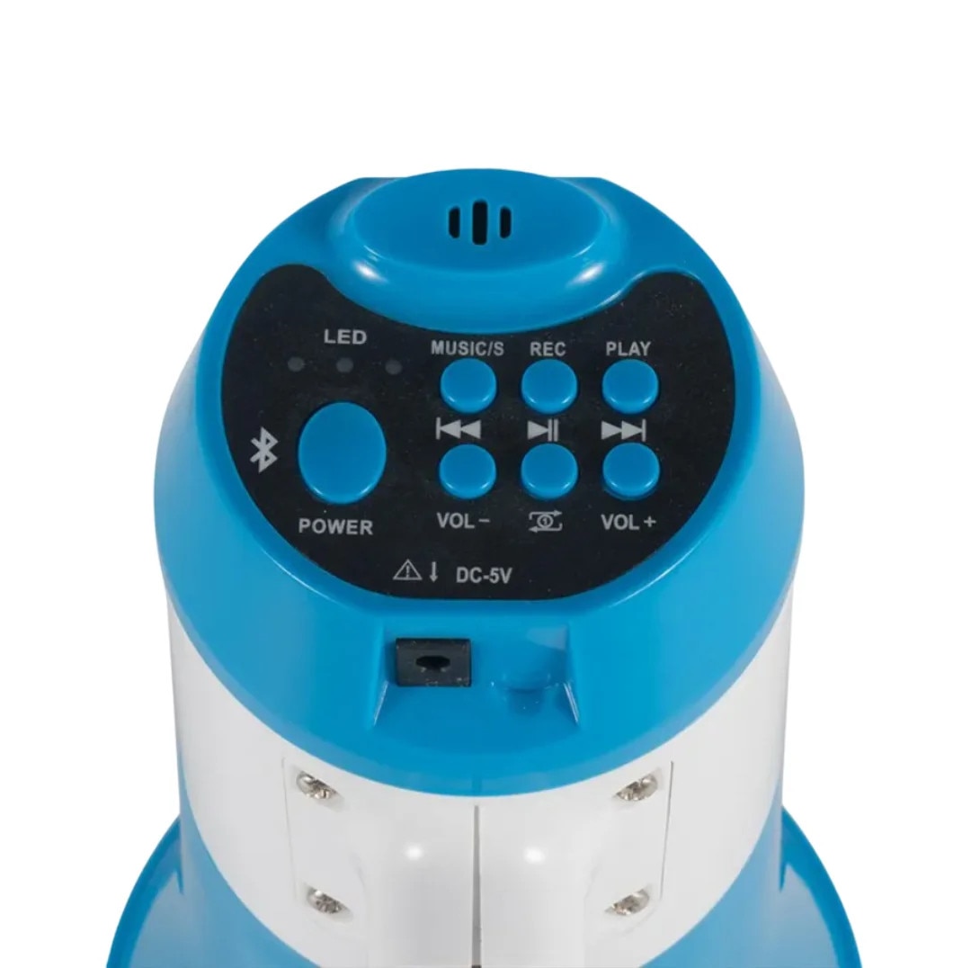 Portavoce Megafon Portabil cu Acumulator, MP3, USB si Functie de ...