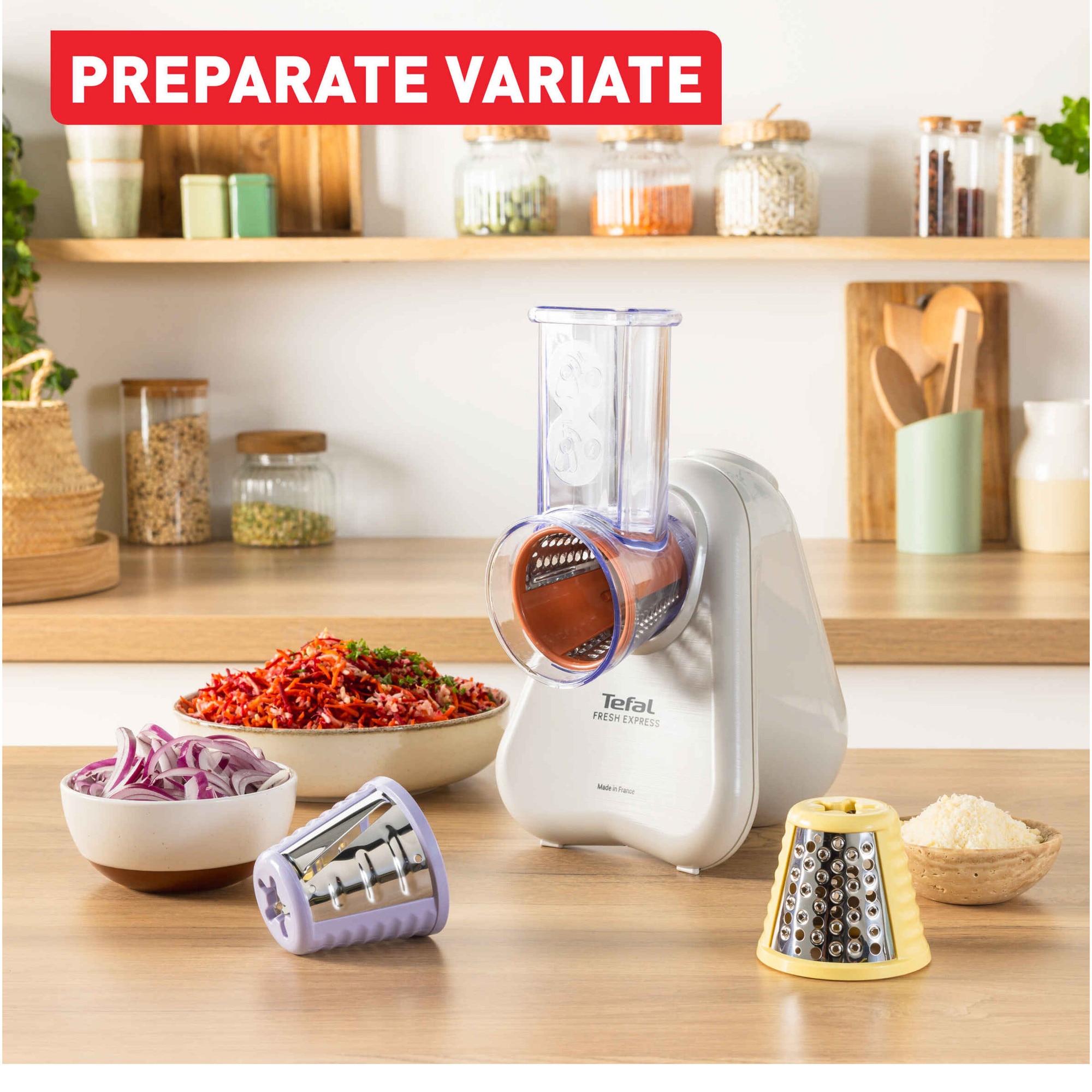 Razatoare electrica Tefal Fresh Express DN853BE0, 150W, 3 in 1, 3 ...