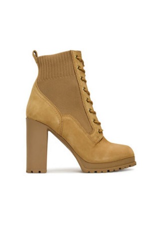 Botine dama, Aldo, piele naturala, mustar - eMAG.ro