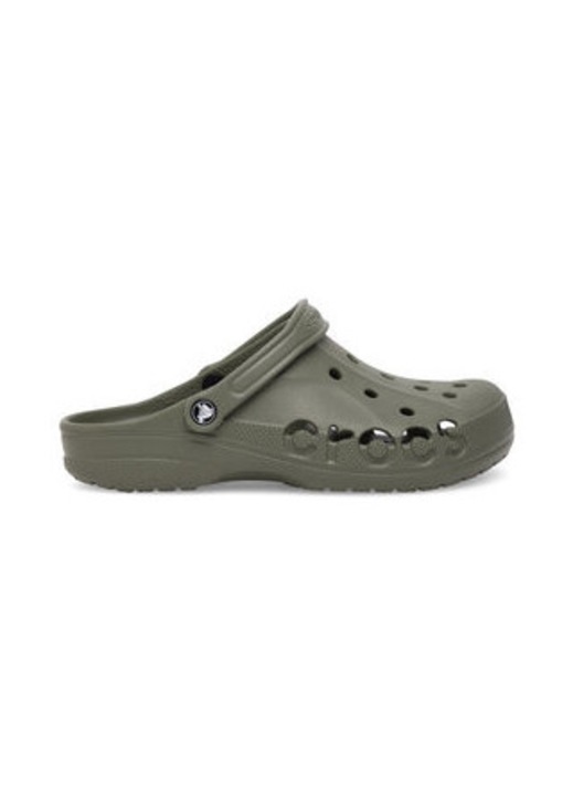 Slapi barbatesti, Crocs, sintetic, verde, confortabil, 45-46 EU - eMAG.ro