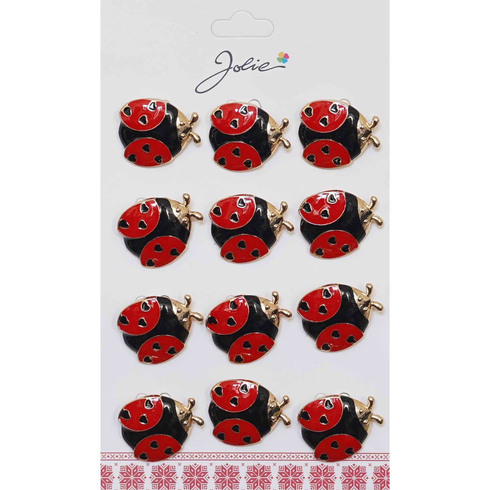 Set 12 Brose Martisor Primavara Buburuza - eMAG.ro