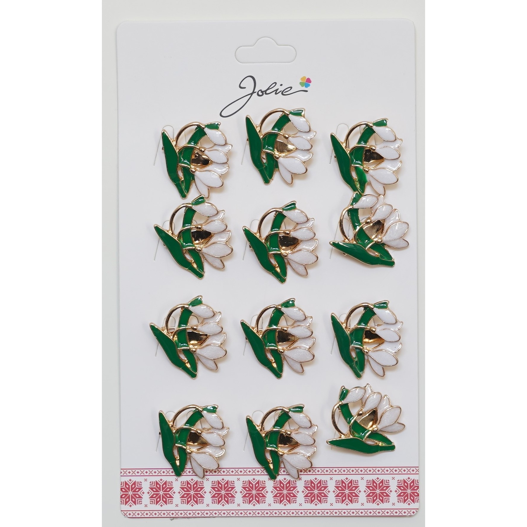 Set 12 Brose Martisor Primavara Ghiocei - eMAG.ro