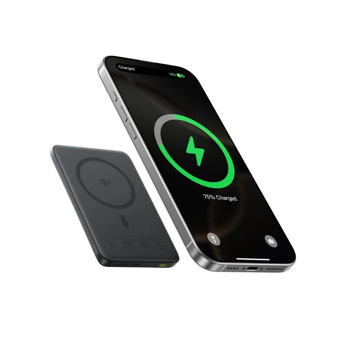 Baterie Externa Wireless Baseus PicoGo AM41, 10000mAh, 27W, PD + FQI, 1 ...