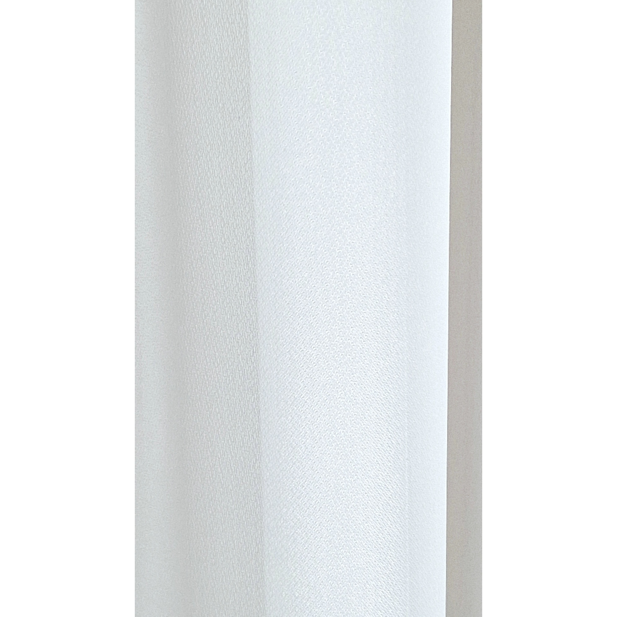 Perdea triplu voal alb MASTEL 700x260cm confectionata cu rejansa - eMAG.ro