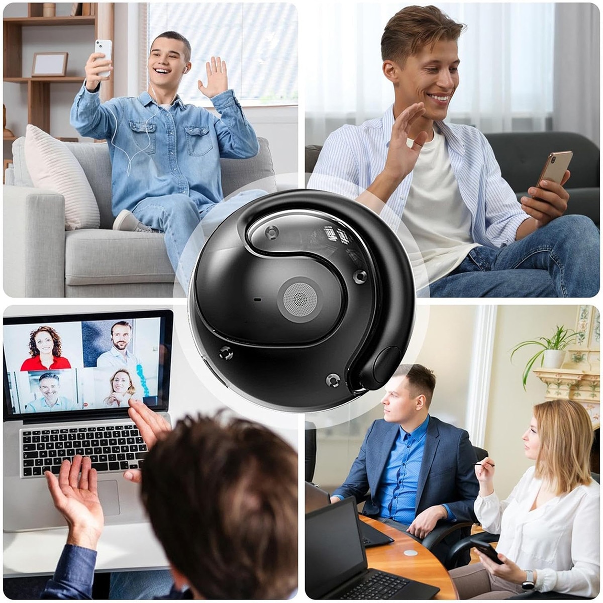 Casti cu Traducator pentru Conversatii in timp real, R26 Pro Casti de ...