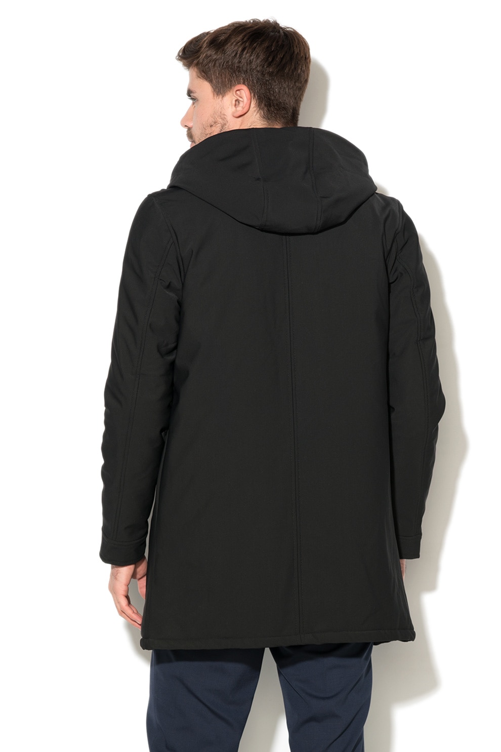 Zee Lane Collection, Леко подплатено зимно яке с качулка и външни ...