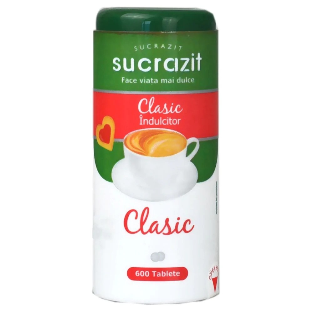 Indulcitor Sucrazit Clasic, 600 tablete, Biscol - eMAG.ro