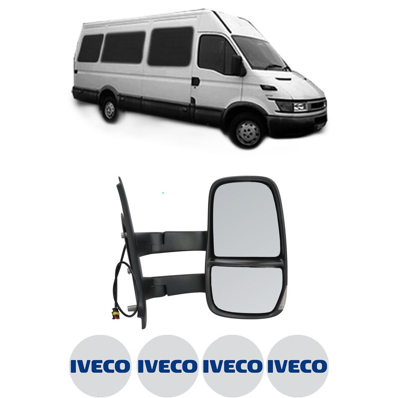 Oglinda Completa Dreapta IVECO DAILY din 1999-2019, auto, Reglaj Manual ...