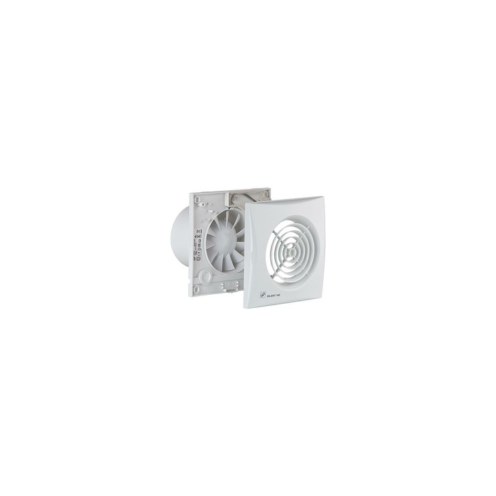 Ventilator de extractie pentru baie si grupuri sanitare Soler & Palau Silent 100 CZ, Sistem ...
