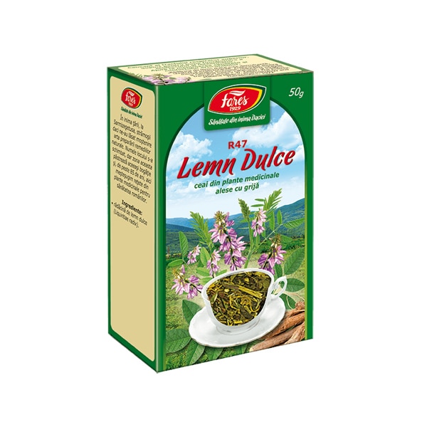 Ceai Lemn Dulce radacina, R47, 50g, Fares - eMAG.ro