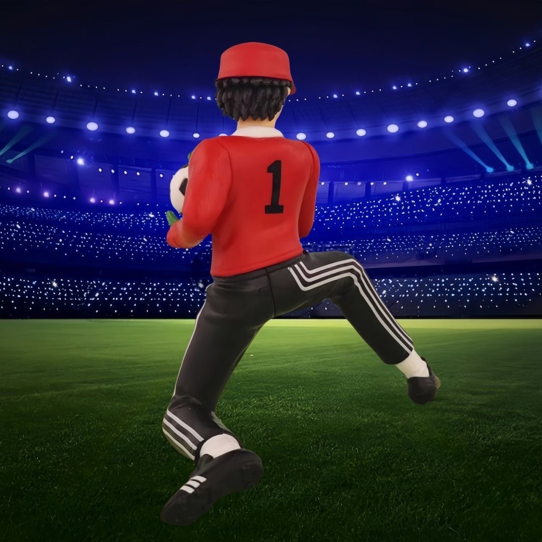 Figurina Anime Captain Tsubasa, Genzo Wakabayashi, PVC, 13cm - eMAG.ro