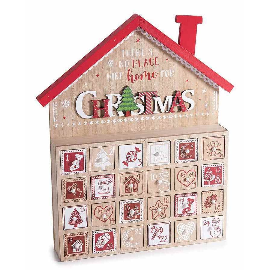 Коледен адвент календар см 30 x 5,5 x 35 В - eMAG.bg