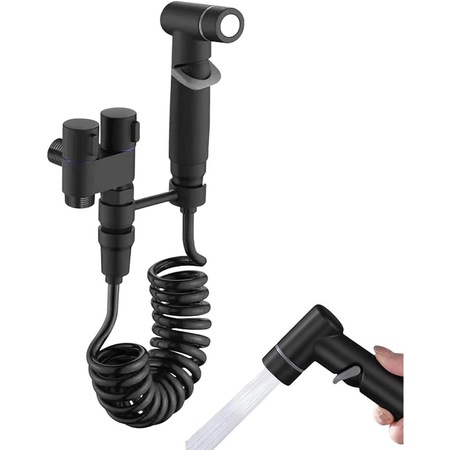 Set de dus de tip bideu cu pulverizator de apa din alama pentru toaleta ...