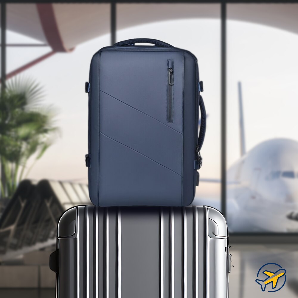 Rucsac Calatorie Avion, EVES®, Acceptat Ryanair & Blue Air, 46x30x14 ...