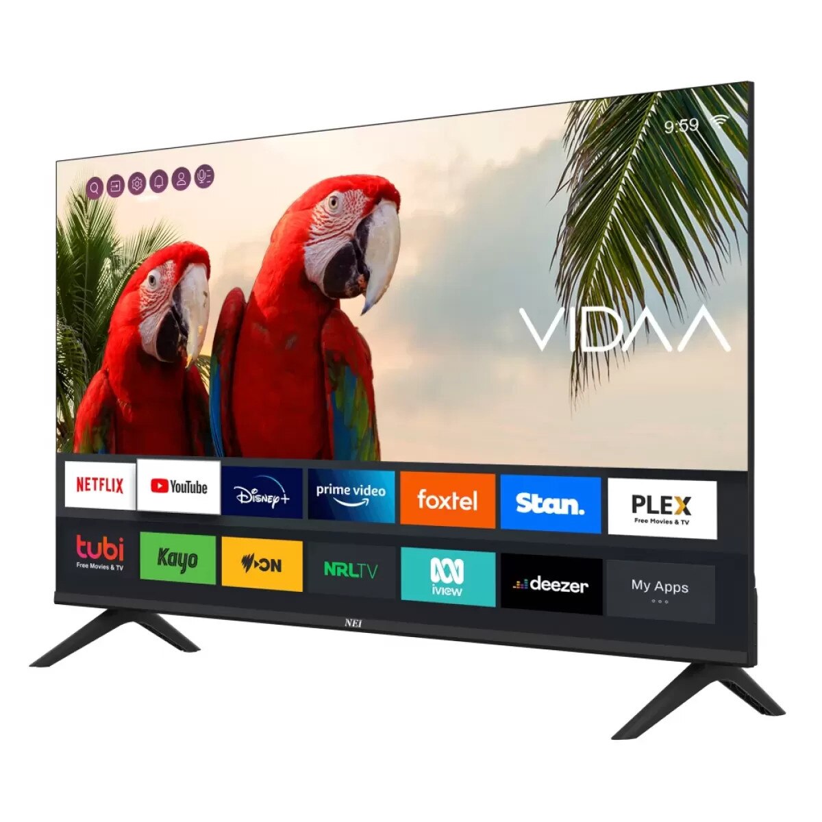 Televizor Led Smart Nei 55NE6901 139Cm 55Inch 4K Ultra HD Clasa F Negru ...