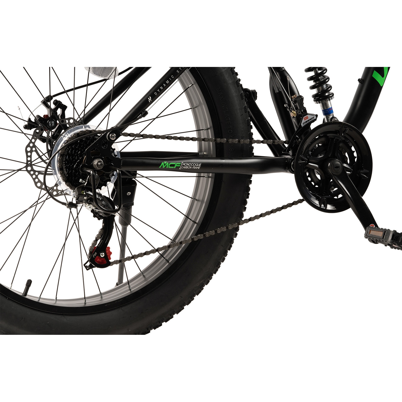 MTB Fat Bike Full Suspension kerékpár Sima futás JSX26309D, Velors ...