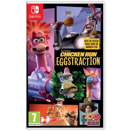 Игра AARDMAN ANIMATIONS Chicken Run Eggstraction, за Nintendo Switch ...