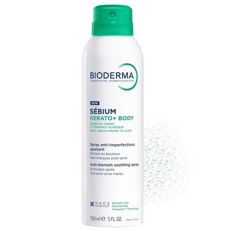 Bioderma Sebium Kerato+ Body nyugtató, bőrhibák elleni testspray, 150 ...