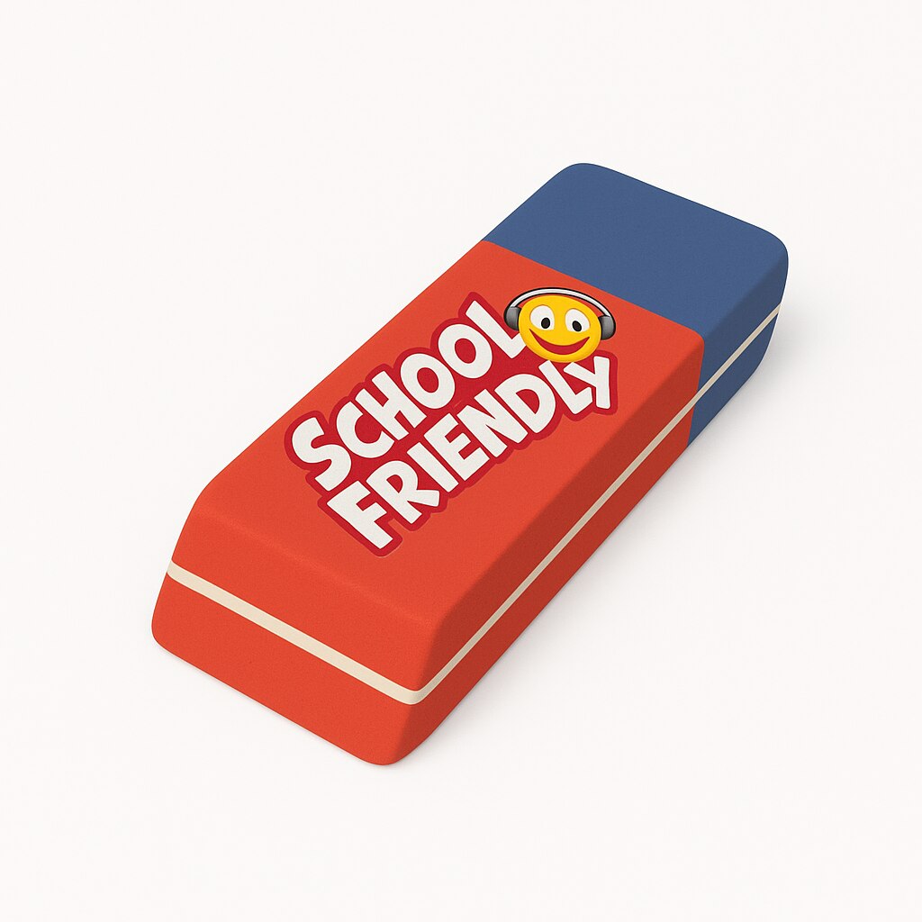 Set radiere School Friendly 30 bucati, culori vii - eMAG.ro
