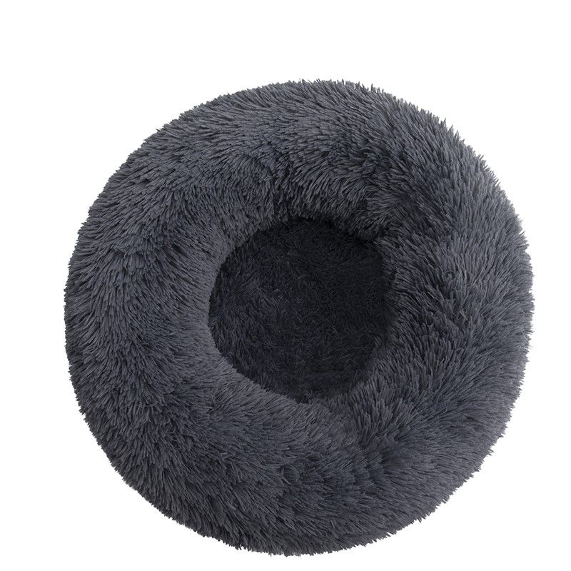 Pat rotund de plus pentru caini si pisici, Labus, 80cm - eMAG.ro