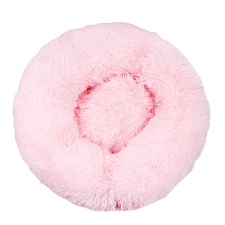 Pat rotund de plus pentru caini si pisici, Bombonica, 50cm - eMAG.ro
