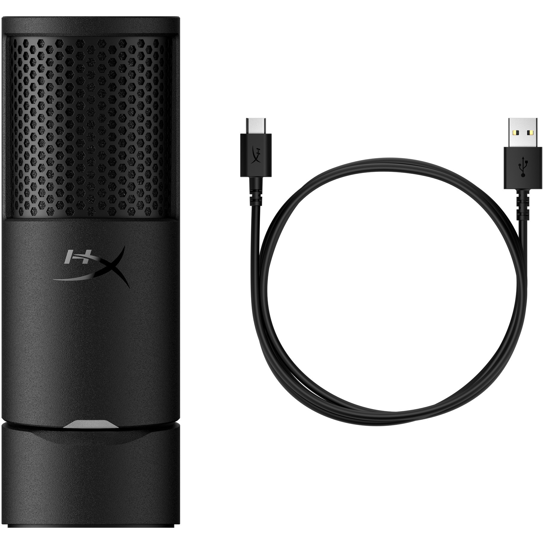 Microfon HyperX SoloCast 2 pentru gaming si creatori de continut ...