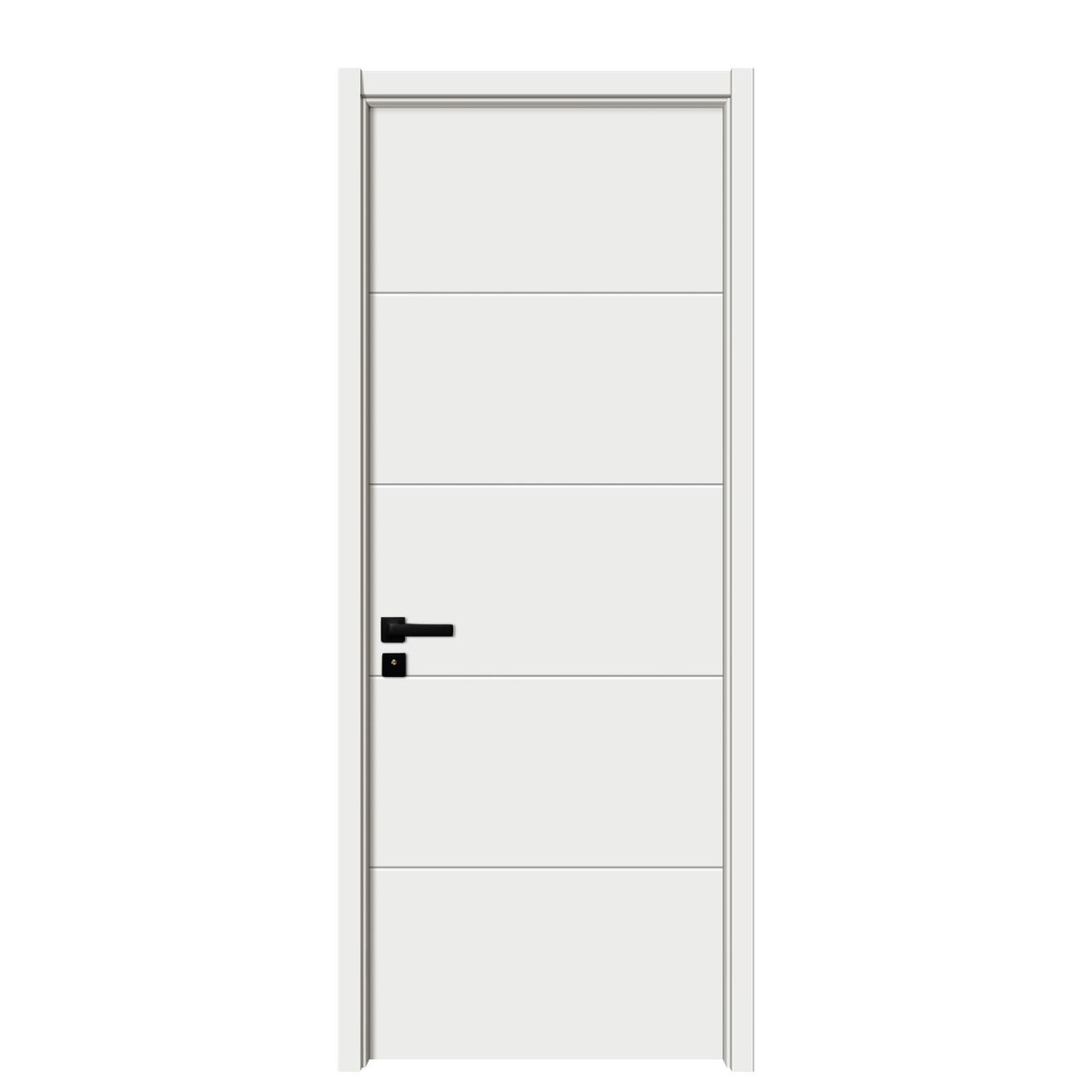 Usa interior din MDF, KM 512, reversibila, toc inclus, alba, 60 x 200 ...