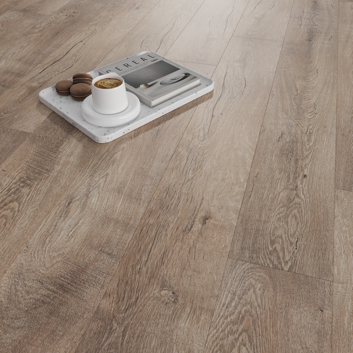 Parchet laminat Grand Van Coffee, 12mm, clasa 33, AC5, maro, 1.47 mp ...