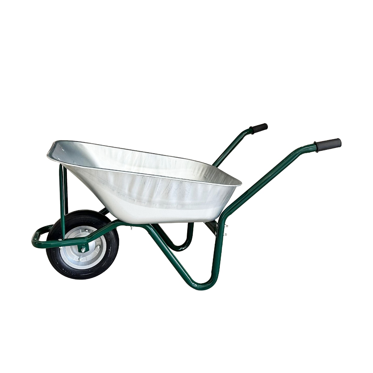 Roaba constructii si gradina cu roata turnata One High Quality, verde ...