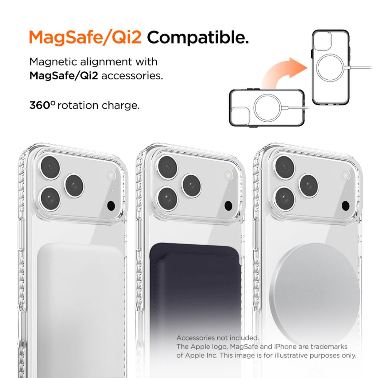 Калъф Eiger Ice Grip Magsafe GRS съвместим с iPhone 17 Pro Max ...
