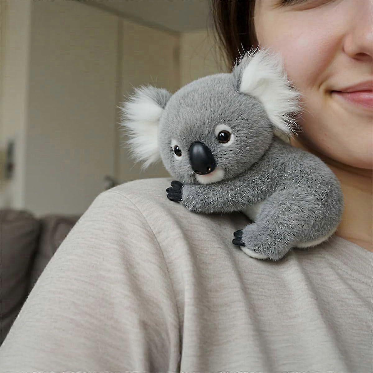 Jucarie de plus Koala, confort moale, interactiva, 30x20cm - eMAG.ro