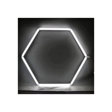 Sistem de Iluminat LED Hexagonal 96 x 84 cm, Putere 42W, Lumina Alb ...